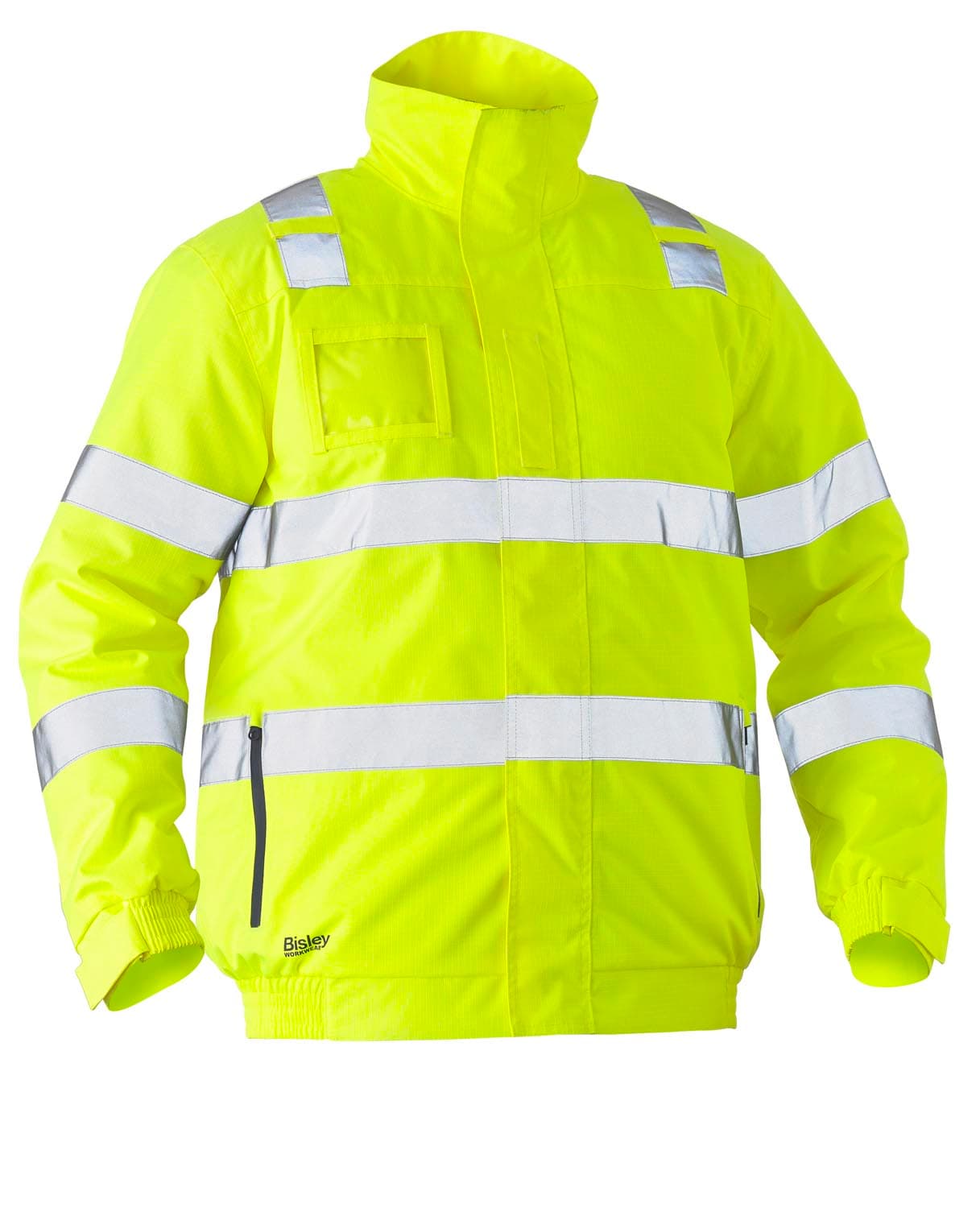 Bisley Taped Hi Vis Wet Weather Bomber Jacket