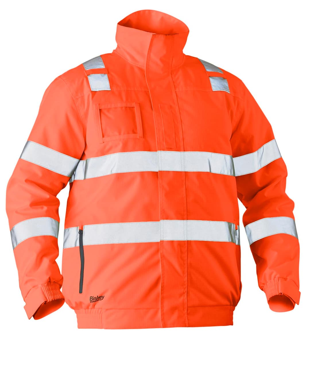 Bisley Taped Hi Vis Wet Weather Bomber Jacket
